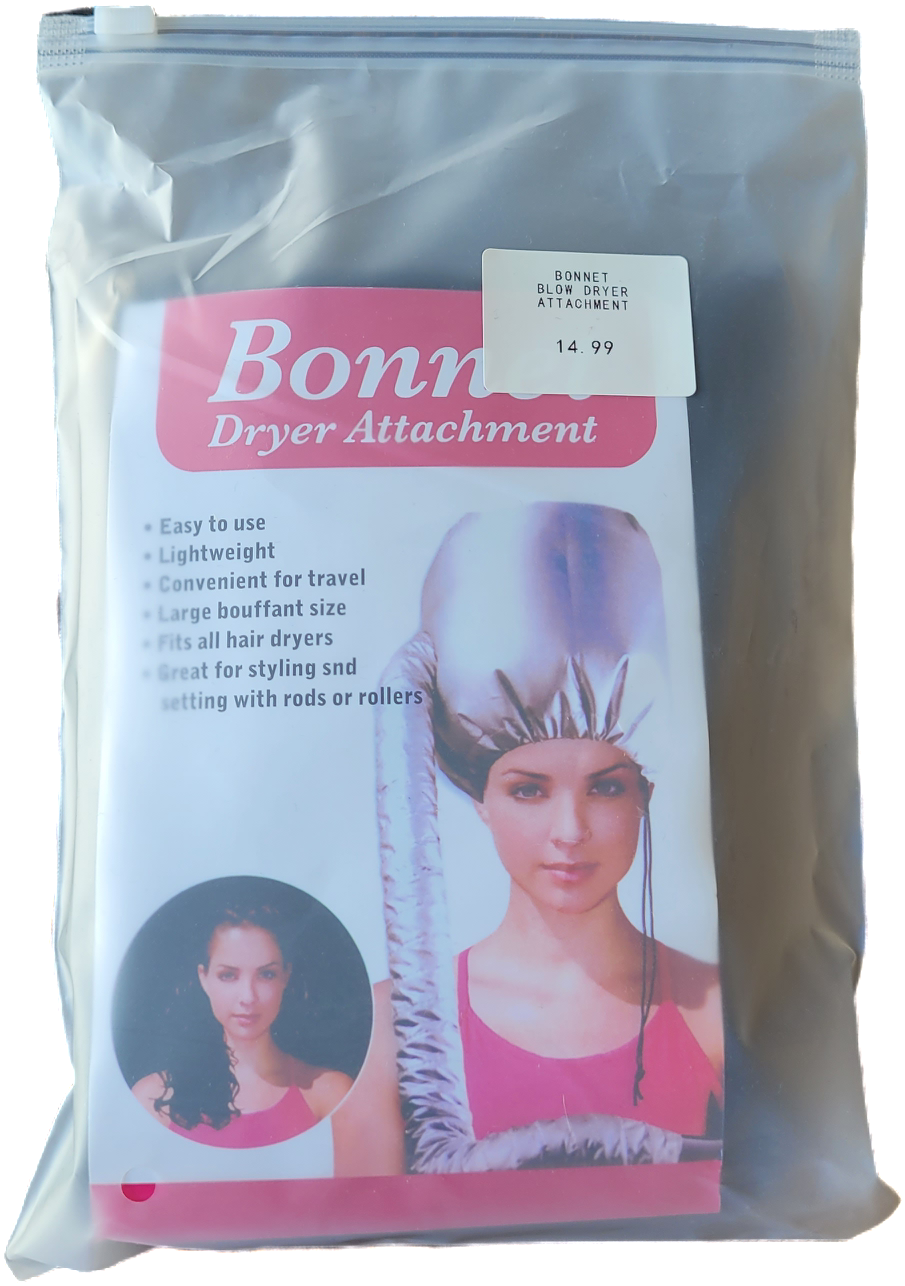 Bonnet Dryer Attachment (Black) | Lionessence Beauty Supply